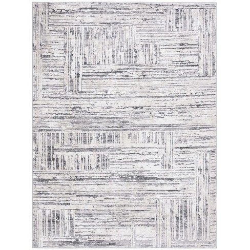 Opal Oal420 Power Loomed Area Rug - Ivory/dark Grey - 4'x6' - Safavieh ...