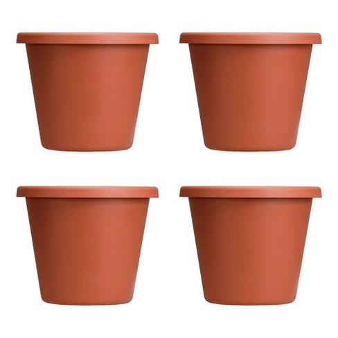 The Hc Companies 12 Inch Classic Durable Plastic Flower Pot Container ...