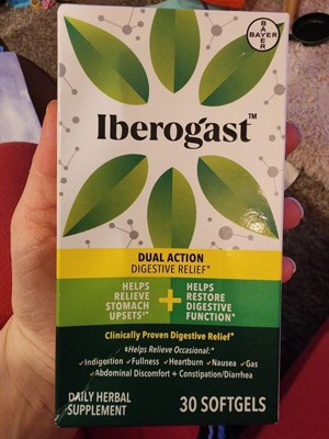 Iberogast Softgels Dual Action Digestive Relief Daily Herbal ...