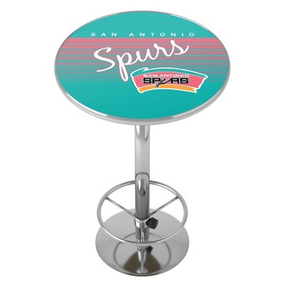 San Antonio Spurs Hardwood Classics Bar Table With Footrest : Target