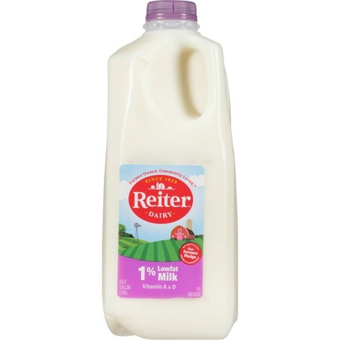 Reiter 1% Lowfat Milk - 0.5gal : Target