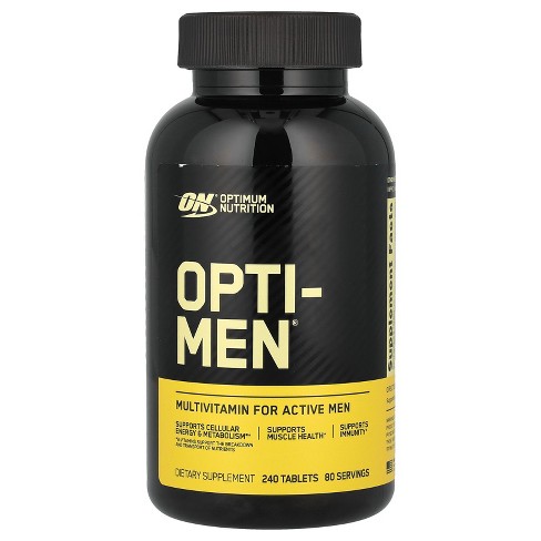 Optimum Nutrition Opti-men®, Multivitamin For Active Men, 240 Tablets : Target