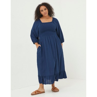 Plus Size Adele Midi Dress : Plus Size Adele Midi Dress Bright Blue14 ...