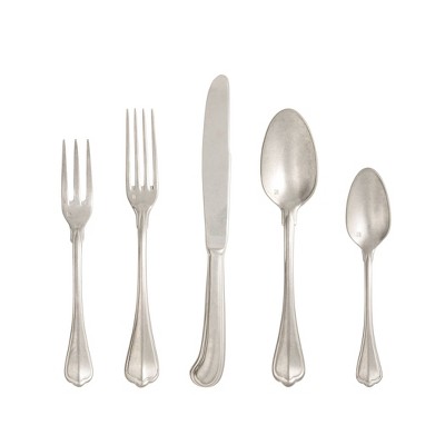 Fortessa Tableware Solutions 20pc Mirrored Jaxson Stainless Steel ...