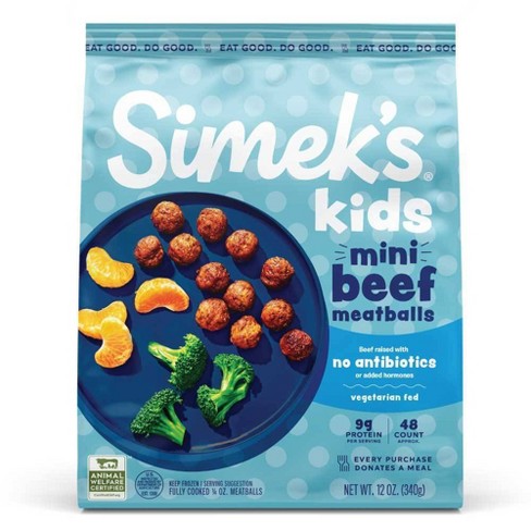 Simek's Mini Beef Meatballs - Frozen - 12oz : Target