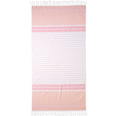 Emanuela Carratoni Old Pink Stripes Beach Towel - Deny Designs : Target
