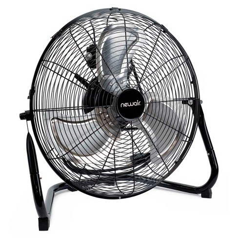 Newair 18" High Velocity Portable Floor Fan With 3 Fan Speeds And Long ...