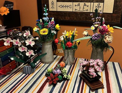 Lego Icons Wildflower Bouquet Artificial Flowers 10313 : Target