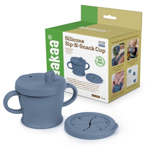 Haakaa Silicone Sip-n-snack Cup 8 Oz : Target