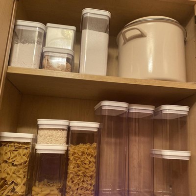 5pc Airtight Canister Set White - Brightroom™ : Target