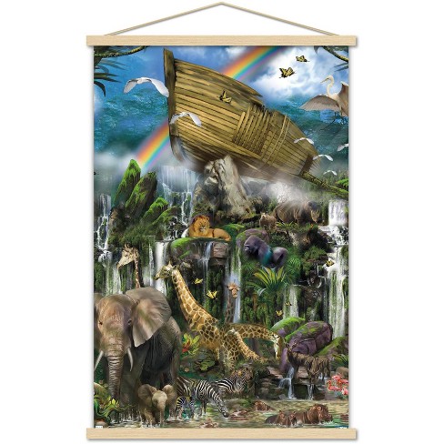 Trends International Noah's Ark Magnetic Framed Wall Poster Prints : Target