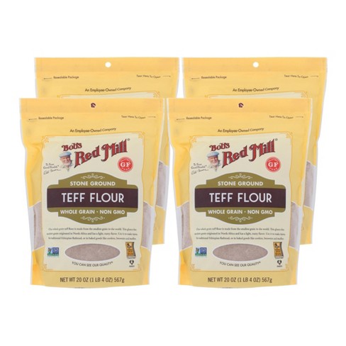 Bob's Red Mill Gluten Free Teff Flour - Case Of 4/20 Oz : Target