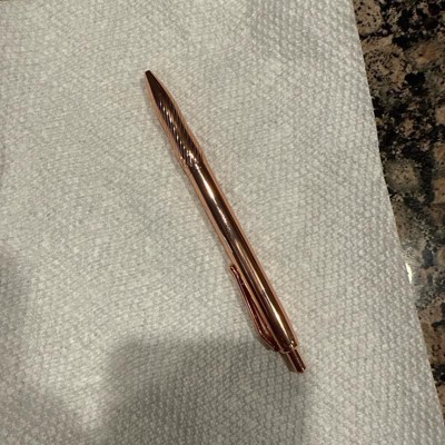 Sharpie 1ct S-Gel Metal Pen Copper Barrel .7mm Black Ink with Refill ...
