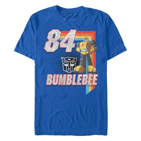 Men's Transformers Bumblebee 84 T-shirt - Royal Blue - Small : Target