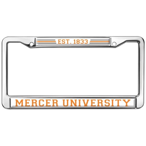Mercer University Full Size Standard License Plate Metal Frame : Target
