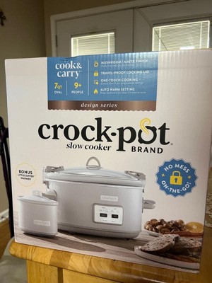Crock-pot Designer Series 7qt Slow Cooker With Bonus Little Dipper ...