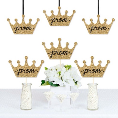 Big Dot Of Happiness Prom - Crown Decorations Diy Prom Night Party ...