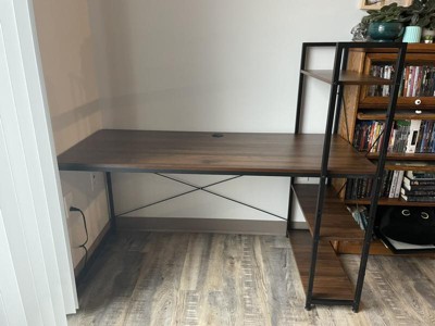 Glenwillow Home Ames 55" Reversible Gaming Computer Desk With ...