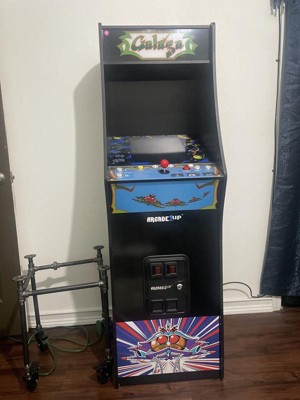 Arcade1up Galaga Deluxe Arcade Machine, Built For Your Home, 5 Foot ...