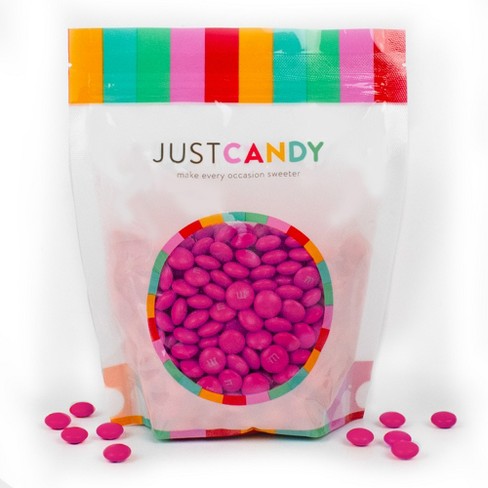 500 Pcs Dark Pink M&m's Candy Milk Chocolate (1lb, Approx. 500 Pcs ...