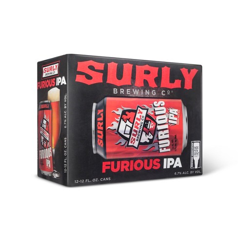 Surly Furious Ipa Beer - 12pk/12 Fl Oz Cans : Target