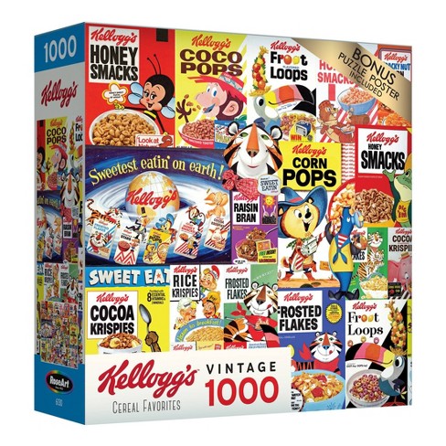 Cra-z-art Kellogg's - Cereal Favorites 1000pc Jigsaw Puzzle : Target