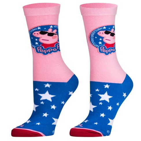 Cool Socks, Peppa Pig Attitude, Funny Novelty Socks, Medium : Target