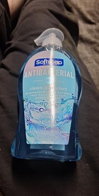 Softsoap Antibacterial Liquid Hand Soap Pump - Clean & Protect - Cool ...