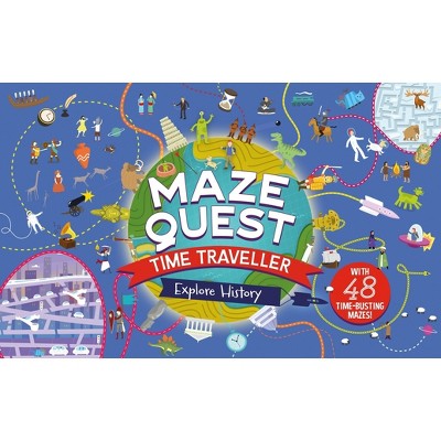 Maze Quest: Time Traveller - By Anna Brett (hardcover) : Target