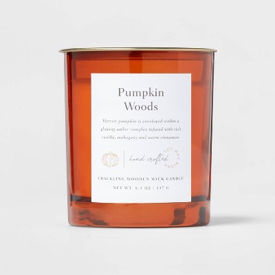 Sweet Water Decor Hello Fall 9oz Clear Jar Soy Candle : Target