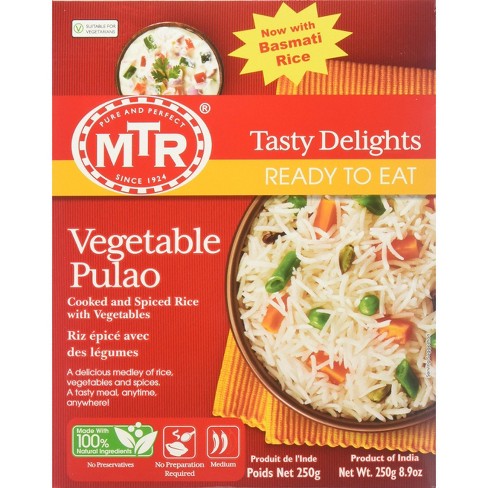 Mtr Ready To Eat Vegatable Pulao 250 Gms : Target