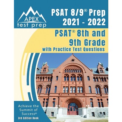 Psat 8/9 Prep 2021 - 2022 - By Apex Publishing (paperback) : Target