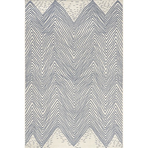 Nuloom Carina Chevron Waves Indoor/outdoor Area Rug : Target