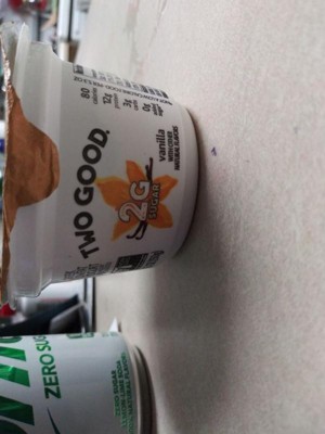 Two Good Low Fat Lower Sugar Vanilla Greek Yogurt - 32oz Tub : Target