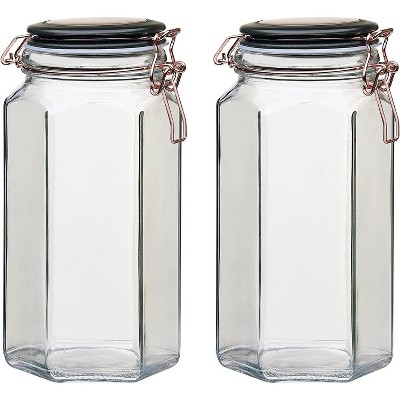 Amici Home Adler Collection Food Safe Hermetic Preserving Glass ...