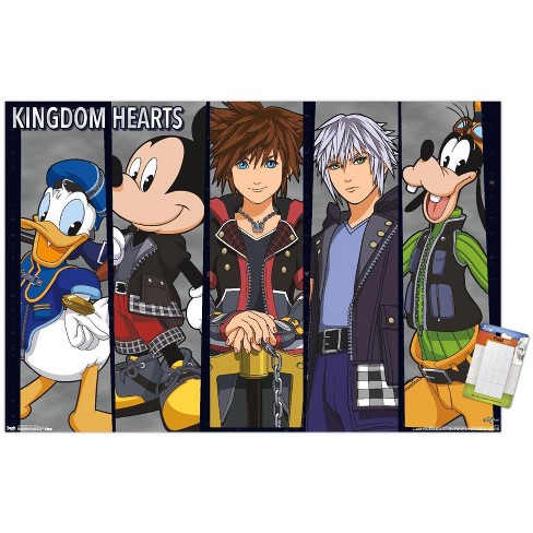 Trends International Disney Kingdom Hearts 3 - Group Unframed Wall ...
