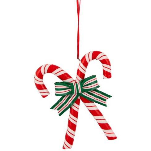 Northlight 5.25" Red And White Candy Cane Christmas Ornament : Target