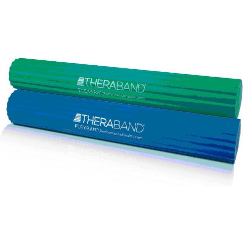 Theraband Flexbar, Tennis Elbow Therapy Bar, Set Of 2, Medium-heavy ...