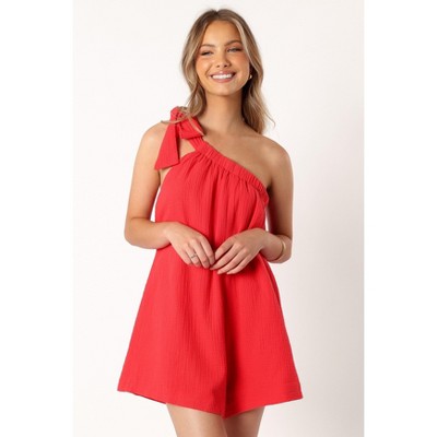 Miffy One Shoulder Romper - Red L : Target