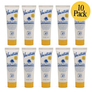 Vacation 10 Pack/1 fl oz Each Classic Sunscreen Lotion - SPF 50 : Target