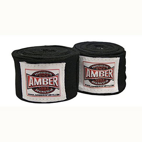 Amber Fight Gear Junior Elastic 120 Inch Handwraps, Safe, Breathable ...
