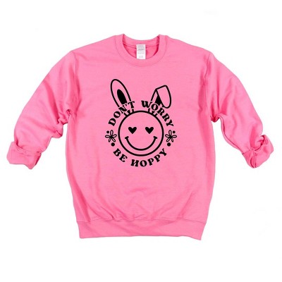 The Juniper Shop Don't Worry Be Hoppy Smiley Bunny Youth Graphic ...