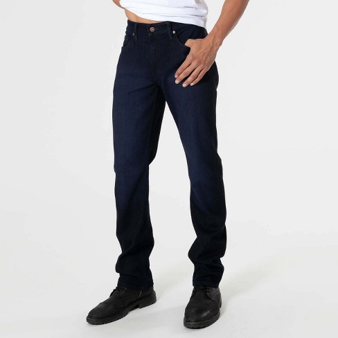 Men's Straight Comfort Jeans Indigo 36w X 30l - True Classic : Target