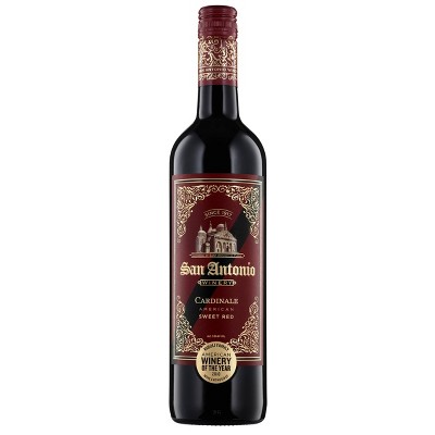San Antonio Cardinale Sweet Red Wine - 750ml Bottle : Target