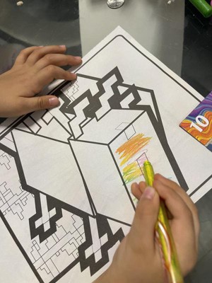 Crayola 96pg Minecraft Coloring Book With Sticker Sheet : Target