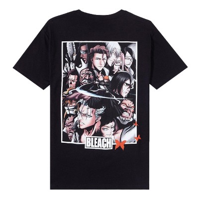 Bleach Men's Arrancar Arc Group Double-sided Anime T-shirt : Target