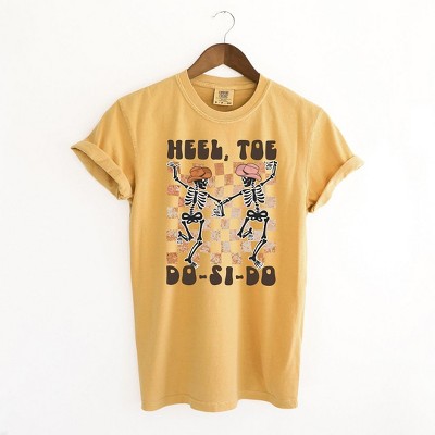 Simply Sage Market Women's Heel Toe Do-si-do Short Sleeve Garment Dyed ...