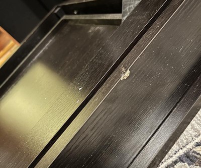 Paulo Wood Writing Desk With Drawer - Threshold™ : Target