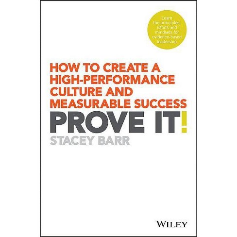 Prove It! - By Stacey Barr (paperback) : Target