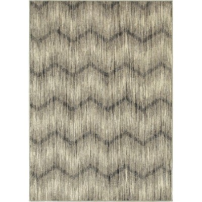 Oriental Weavers 6608a Highlands Area Rug, 3'10" X 5'5", Grey/ivory ...